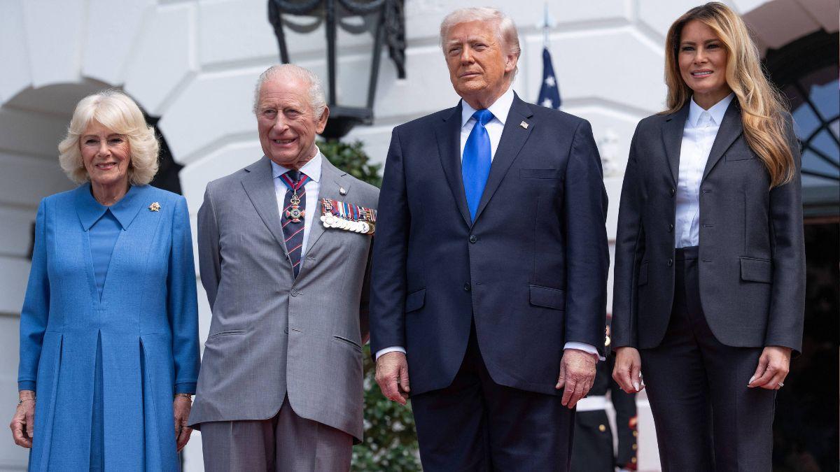 Melania Trump's 2017 fashion fail resurfaces amid husband Donald's trip ...