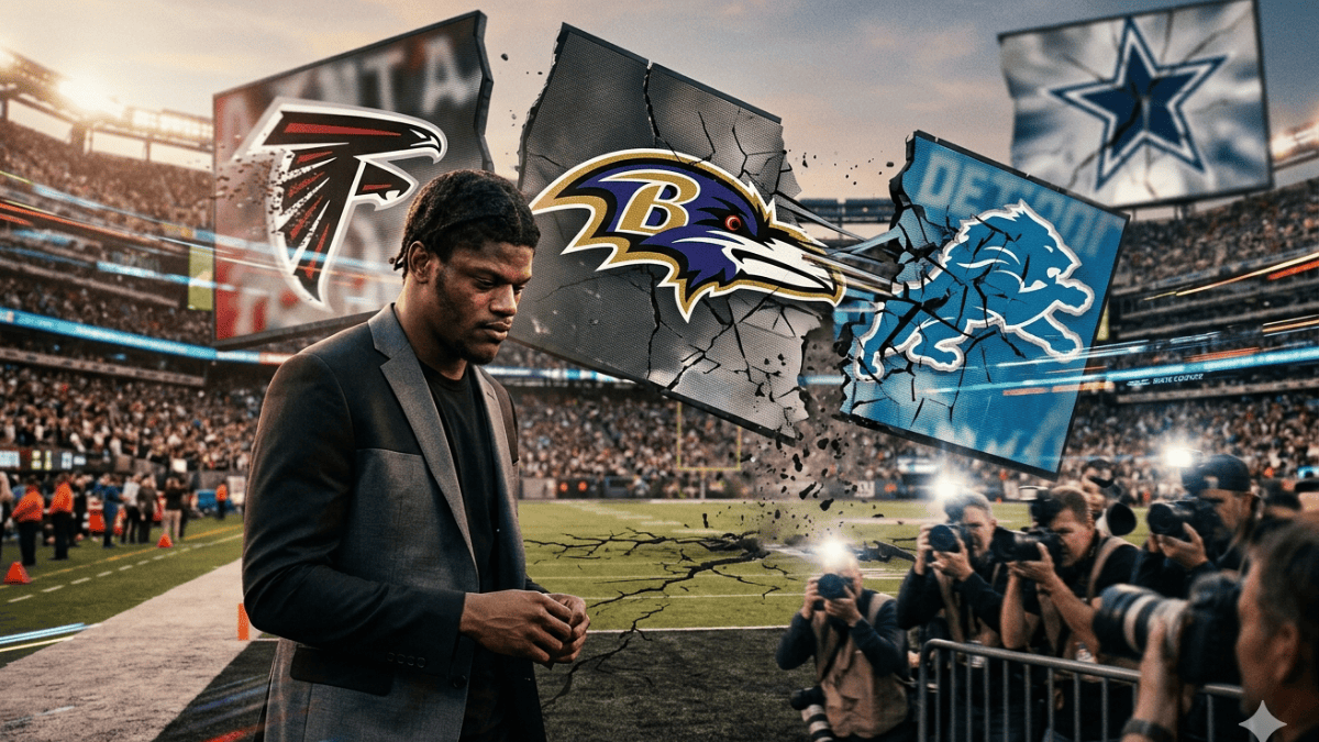 Lamar Jackson trade rumors shake NFL as three teams emerge as possible ...