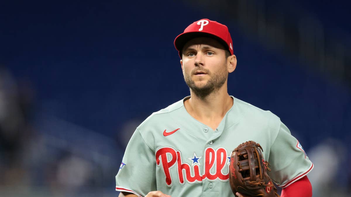 Trea Turner update: Phillies remove shortstop from lineup before Red ...