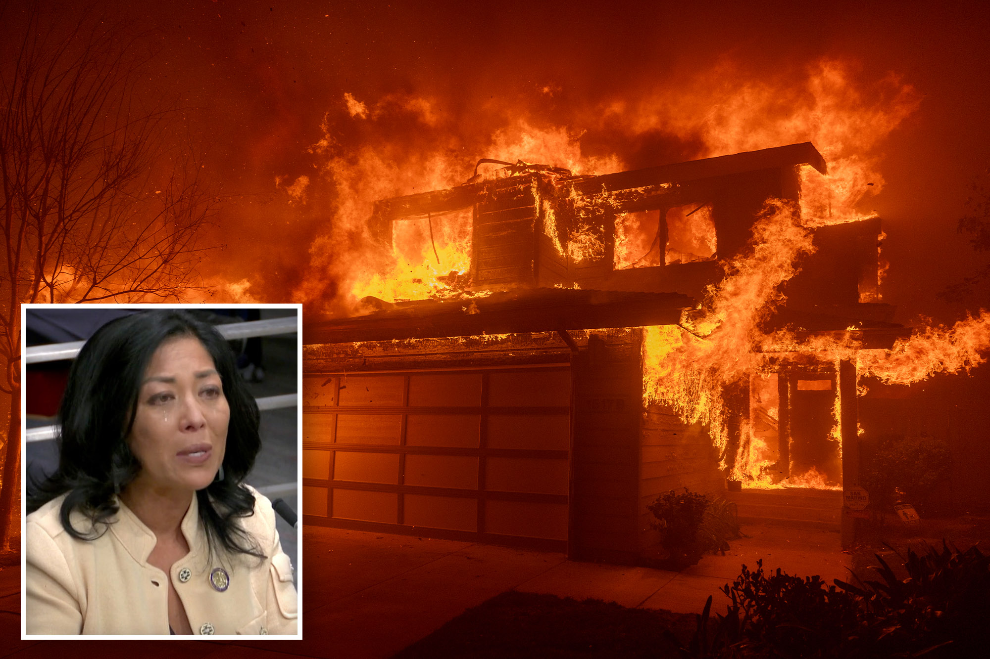 California wildfire survivor rips insurers, state government for ...