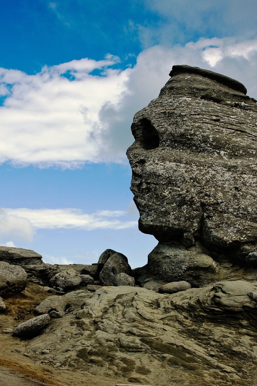 The Romanian rock formation that locals visit on November 28 each year ...