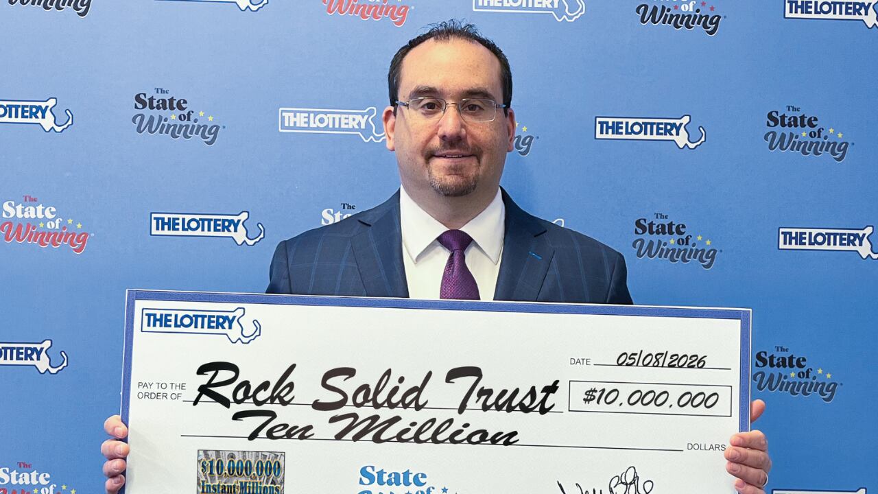 $10 million lottery prize won on scratch ticket purchased at Mass ...