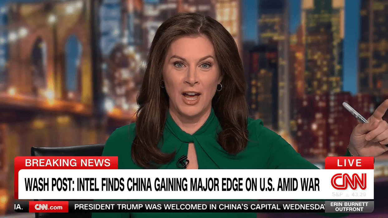 Erin Burnett blown away as Trump mocked across China