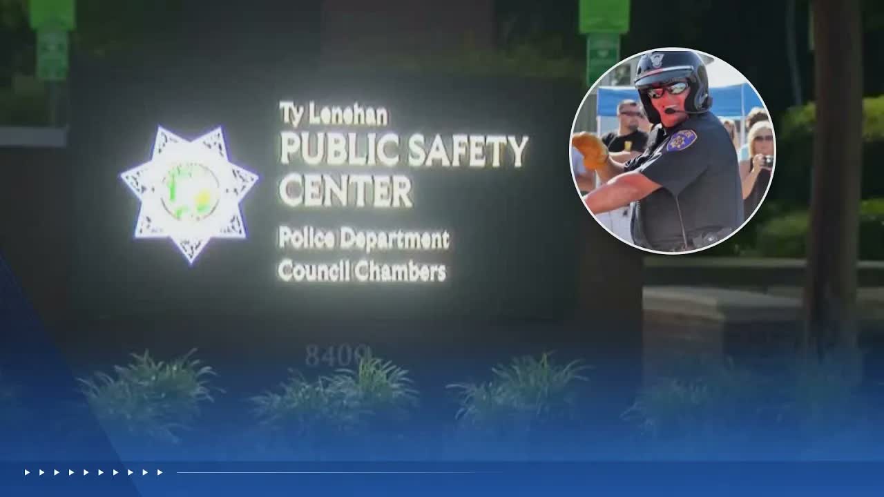 Elk Grove renames police department after Ty Lenehan
