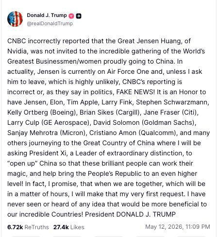 James Carville reveals Trump’s real goal for China trip