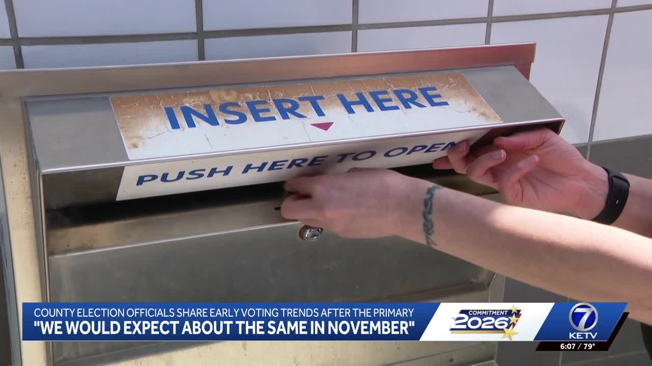 Douglas, Sarpy County officials seeing mixed voter turnout trends after ...