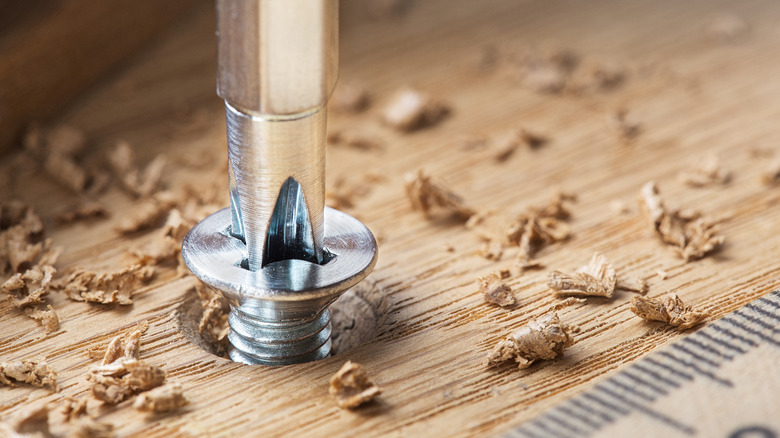 Try these types of screws for woodworking if you aren't using glue or nails