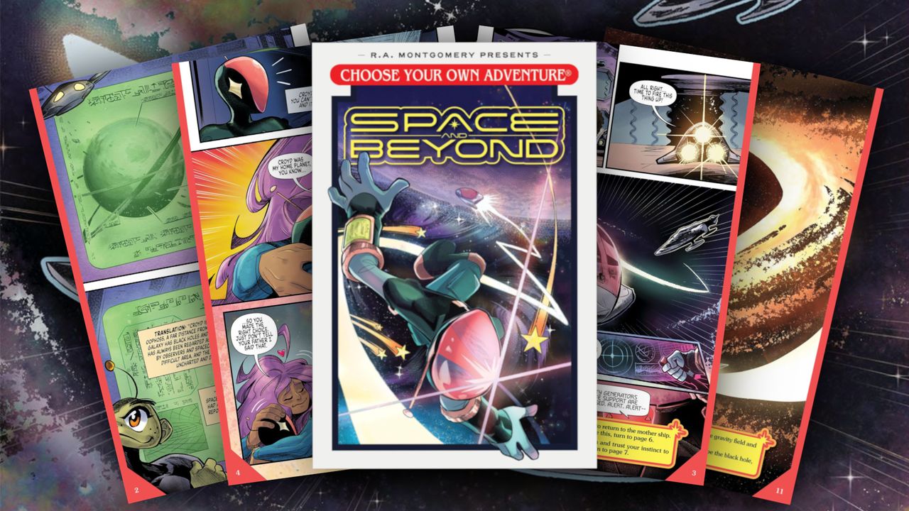 Remember 'Choose Your Own Adventure' books? A gorgeous comic version is ...