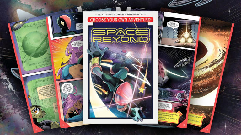 Remember 'Choose Your Own Adventure' books? A gorgeous comic version is ...