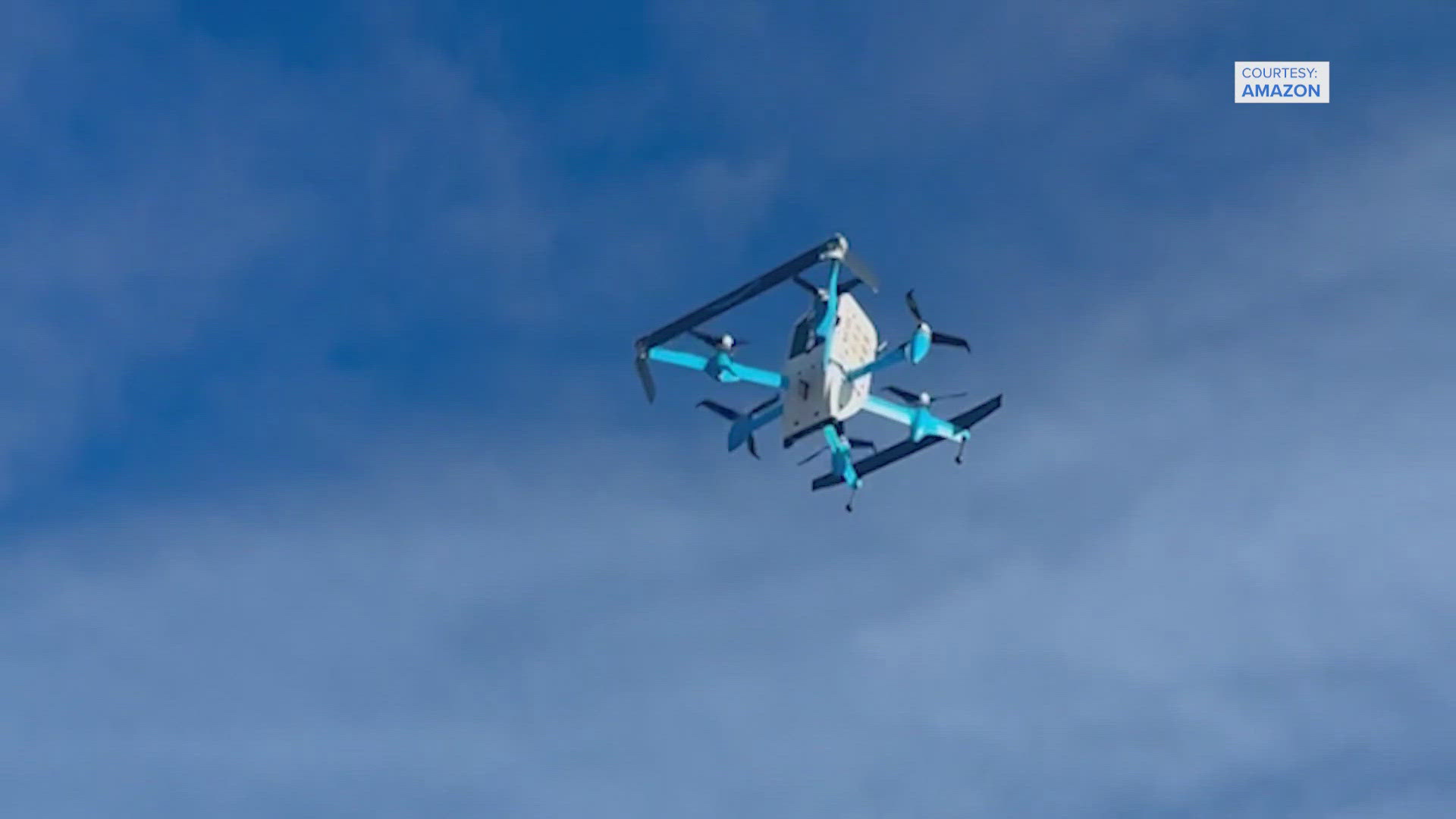 Amazon launches drone delivery service in Richmond