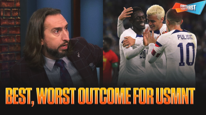 Nick Wright’s best, worst case scenarios for USA at the World Cup