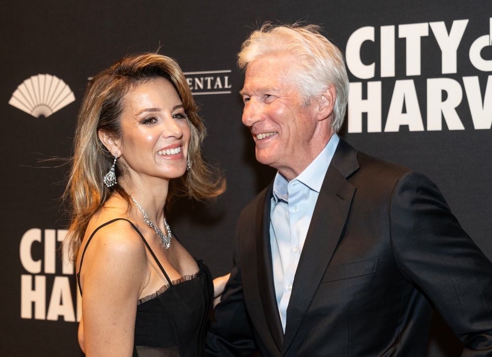 Richard Gere’s wife shows the faces of their sons for the first time