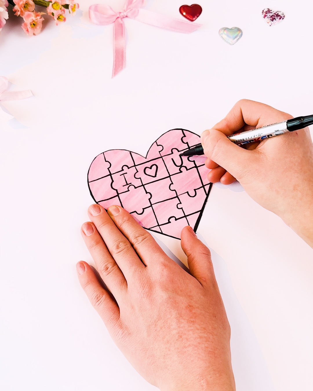 Piece by piece, it’s a love letter 💟🧩