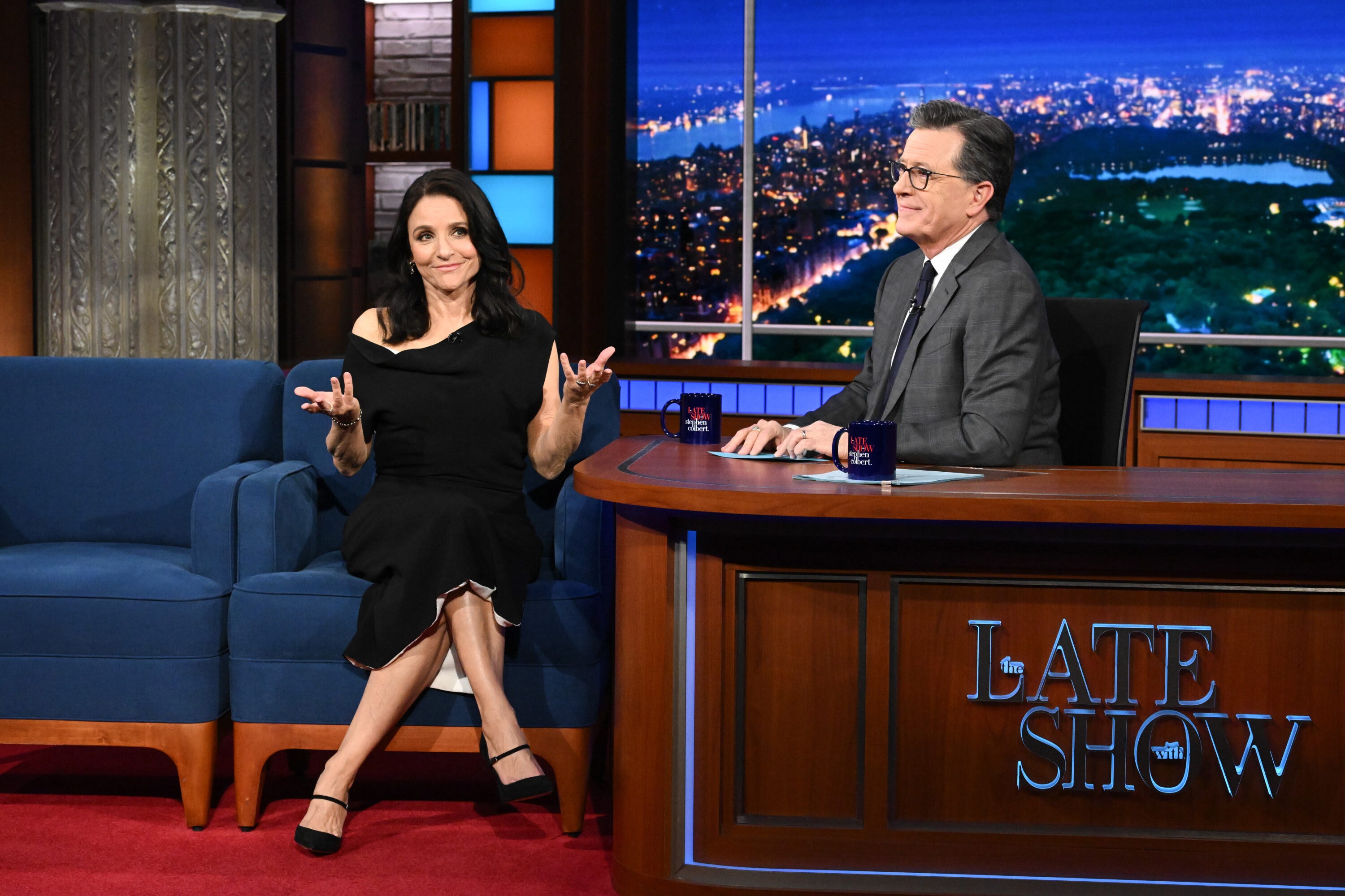 Stephen Colbert smooches Pedro Pascal amid 'Late Show' kissing spree