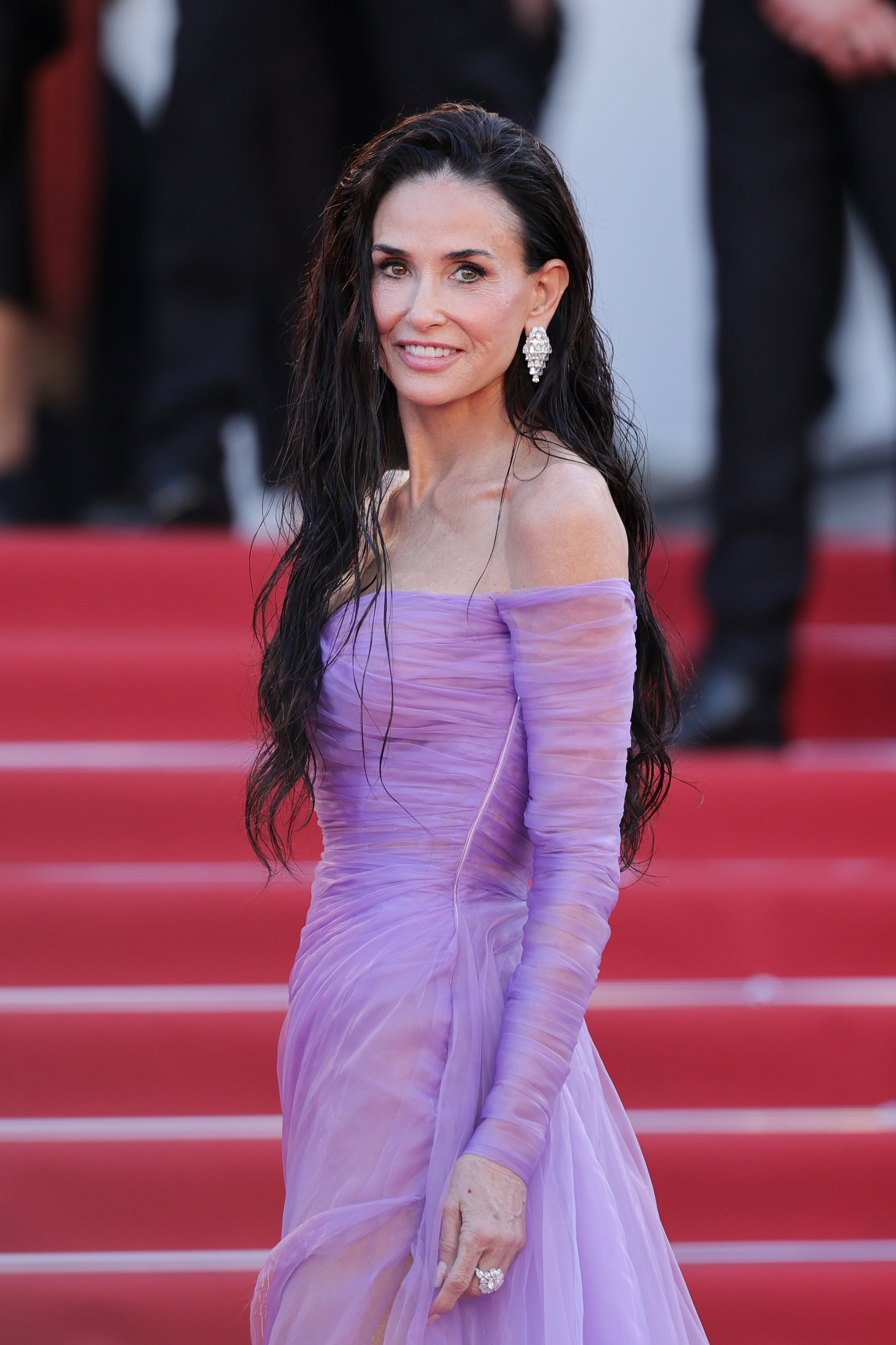 Demi Moore reinvents her own 2003 red carpet look at Cannes Film Festival