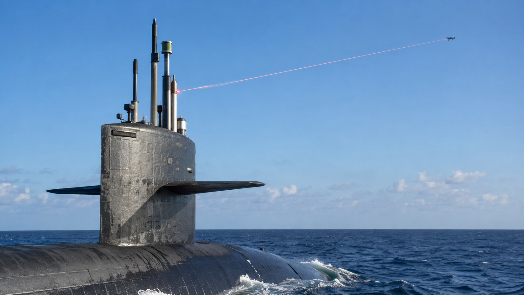 The US attack submarine the Navy wants to arm with a laser