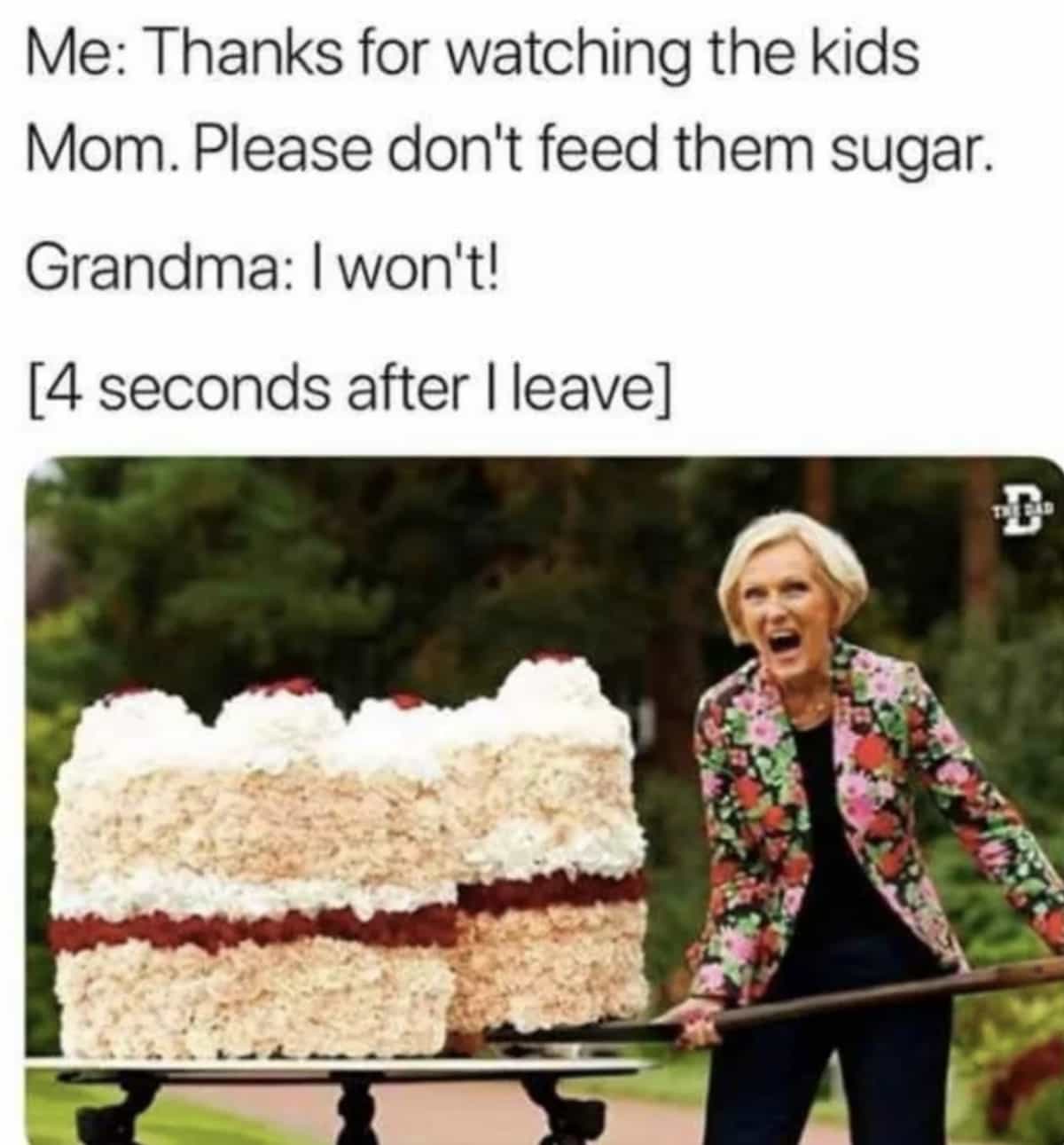 Funny memes about supportive grandparents