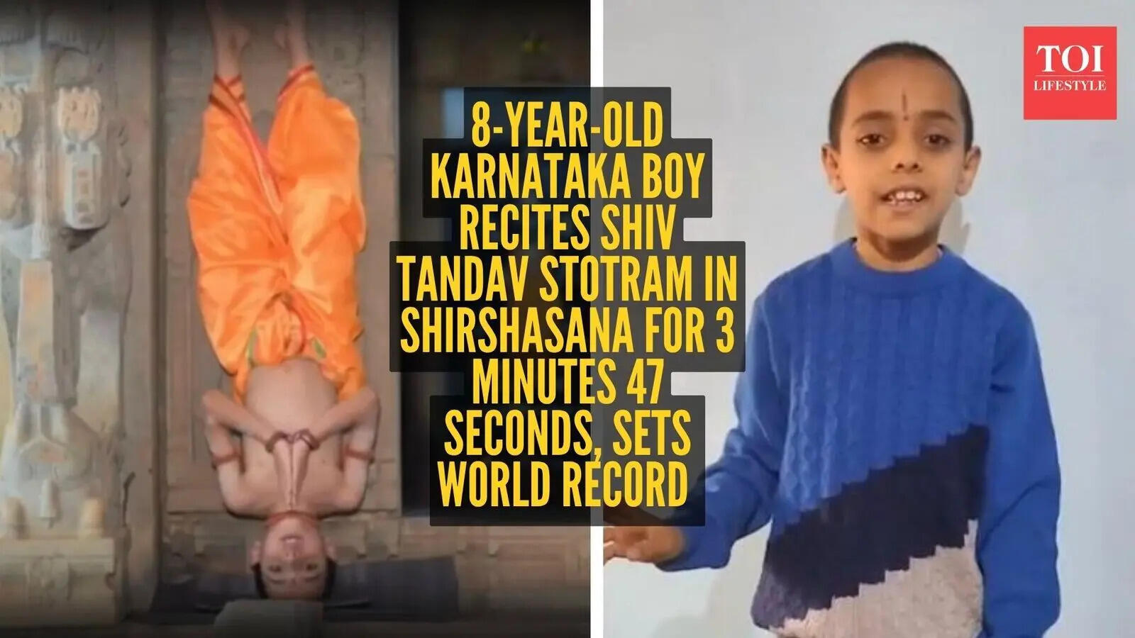 Video: 8-year-old Karnataka boy recites Shiv Tandav Stotram in ...