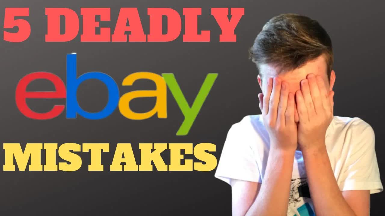 Selling on eBay: 5 mistakes sellers must avoid