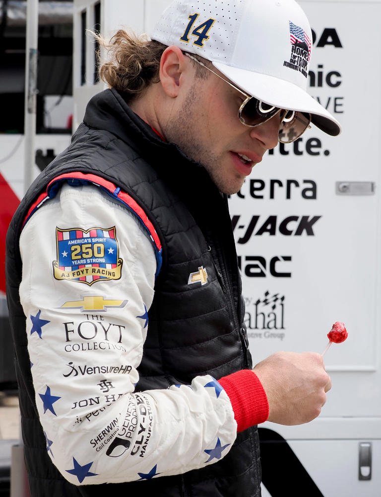 Get to know Santino Ferrucci, AJ Foyt Racing driver for the 2026 Indy 500