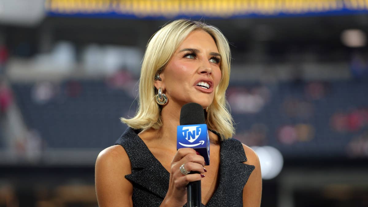 NFL host Charissa Thompson calls out boyfriend after seeing Travis Kelce