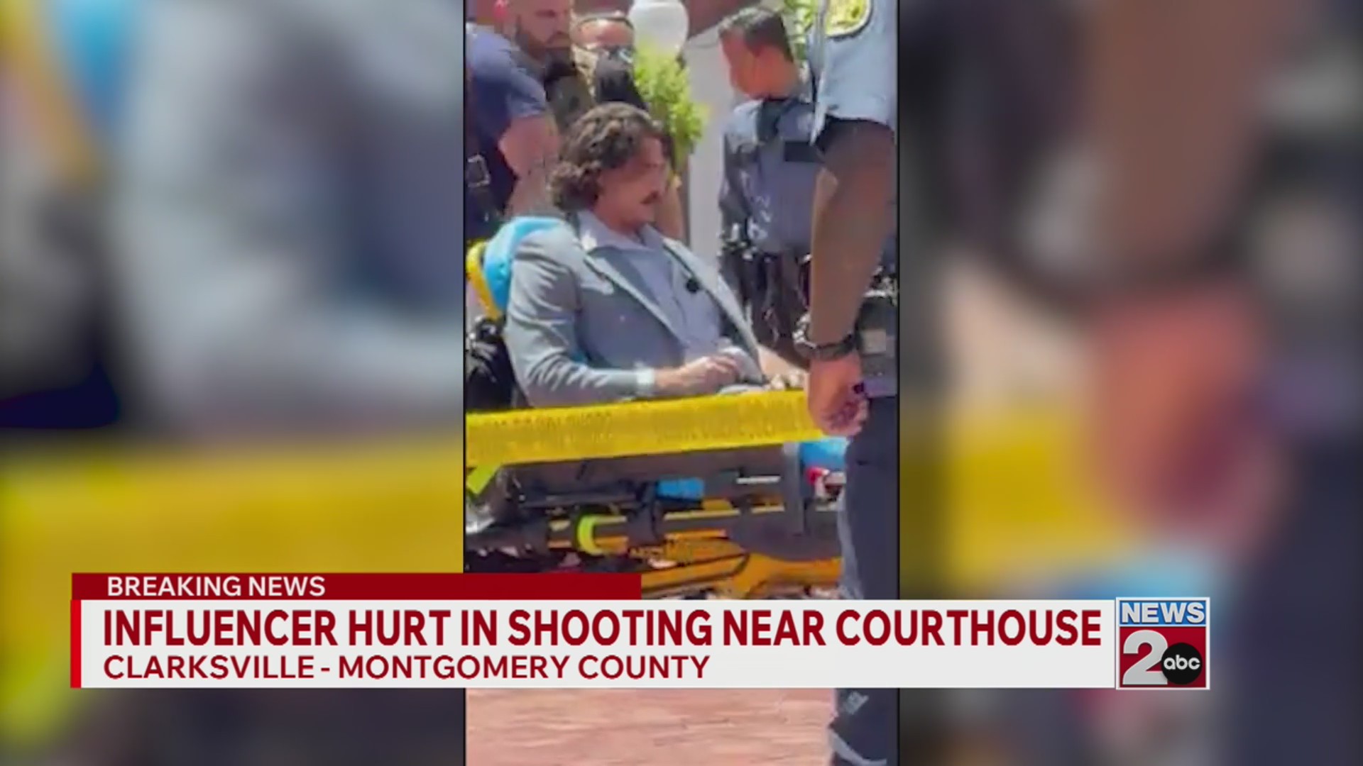 Social media influencer hurt in shooting near TN courthouse