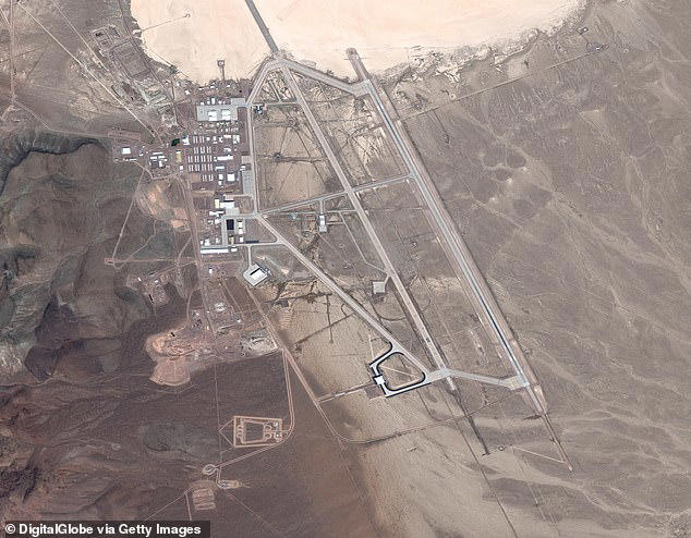 Top-secret Air Force jet spotted near Area 51 just days after UFO ...