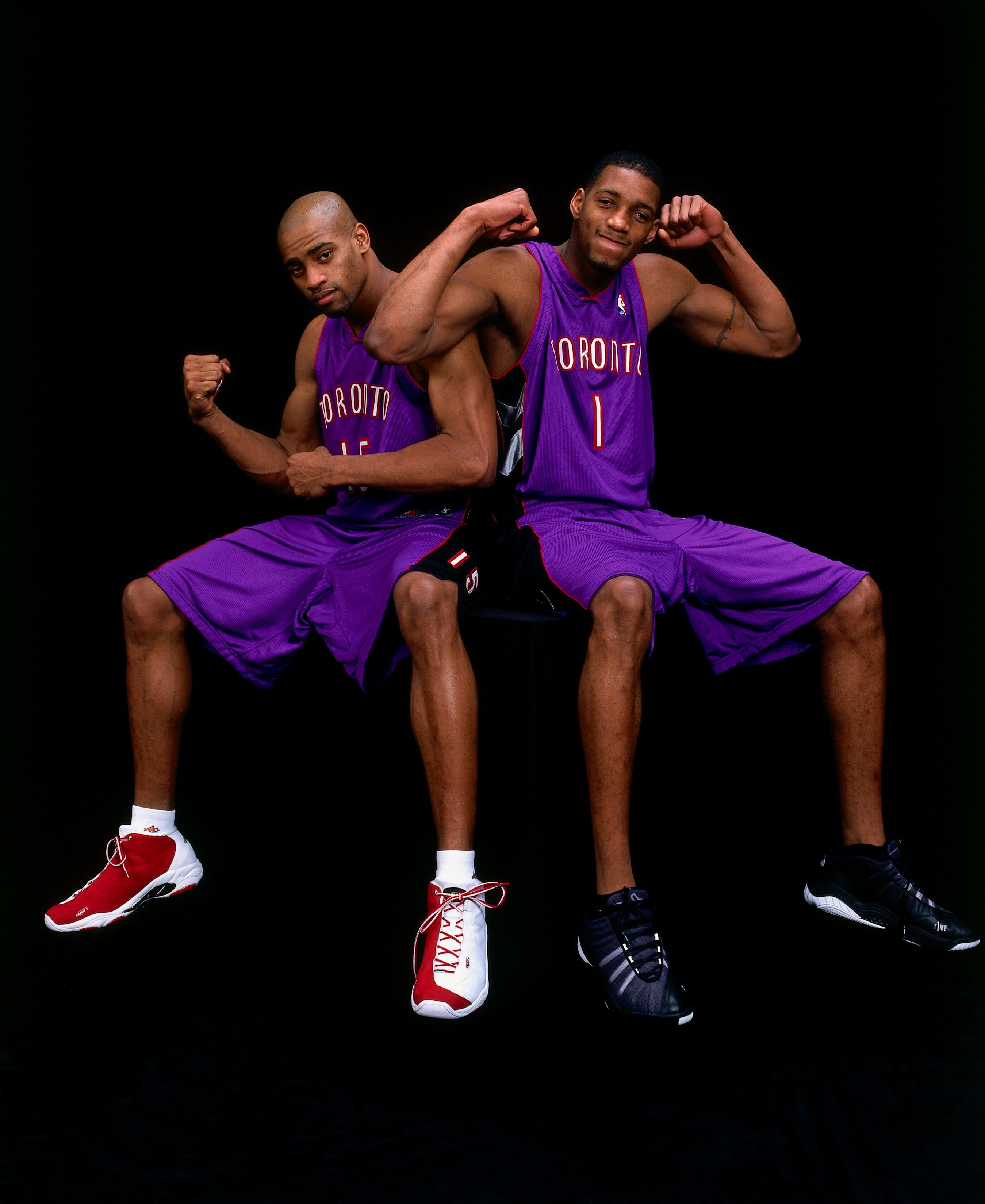 Vince Carter and Tracy McGrady watch their own highlights all the time