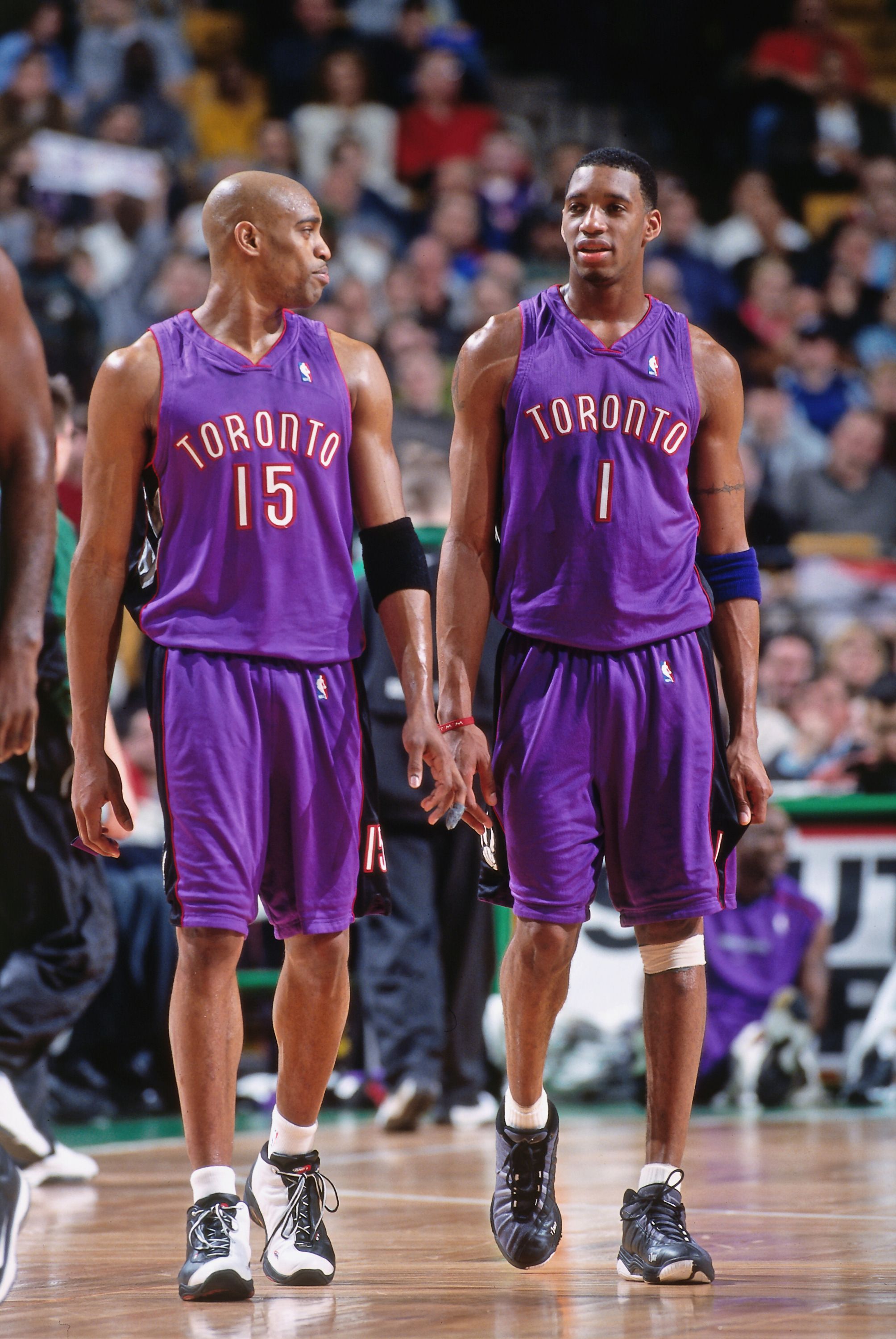 Vince Carter and Tracy McGrady watch their own highlights all the time
