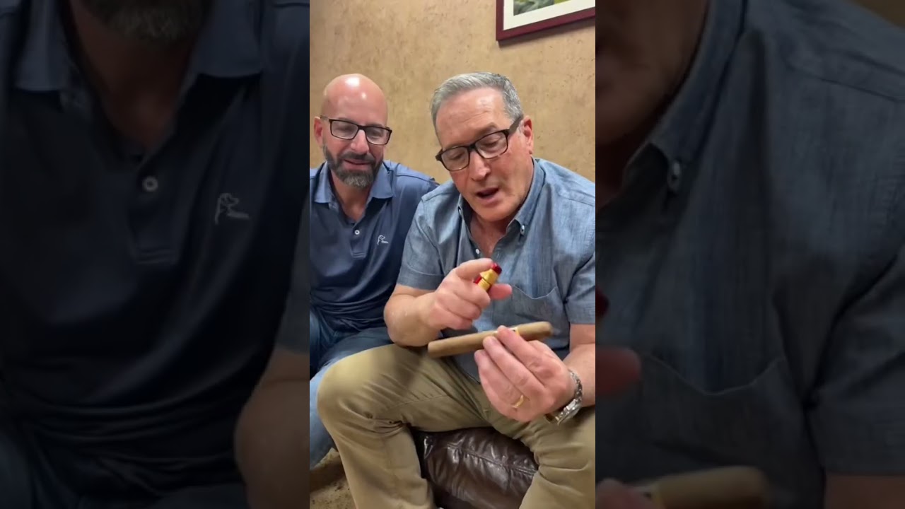 You've been lighting your cigars all wrong!💨 #shorts