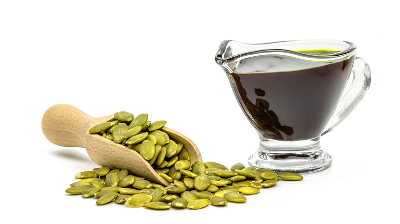 Pumpkin seed oil is the no-cook ingredient for enhancing dishes