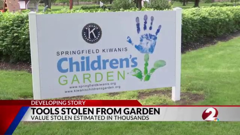 $10K stolen from Springfield children’s garden