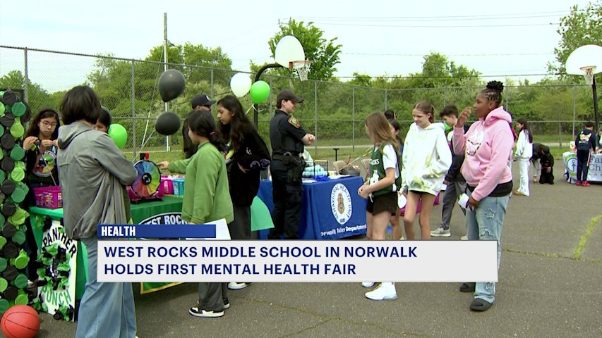 West Rocks Middle School holds mental health fair