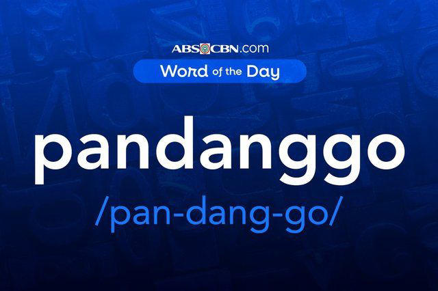 Word of the day for May 14, 2026: pandanggo