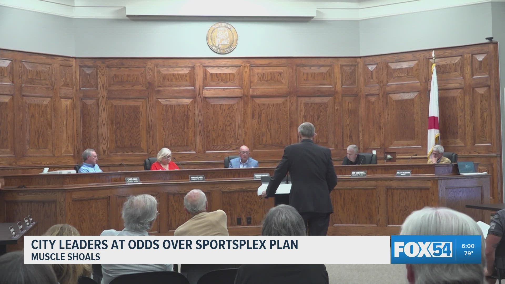 Sportsplex showdown tests relationship between Muscle Shoals mayor, council