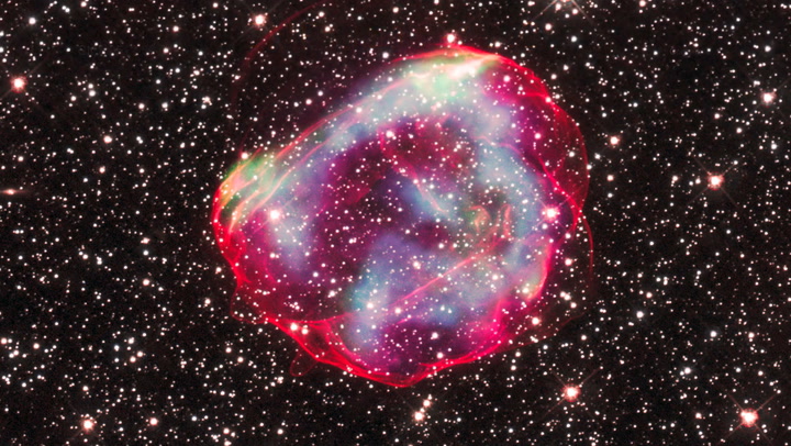 Explosion of white dwarf star occurred hundreds of years in the past