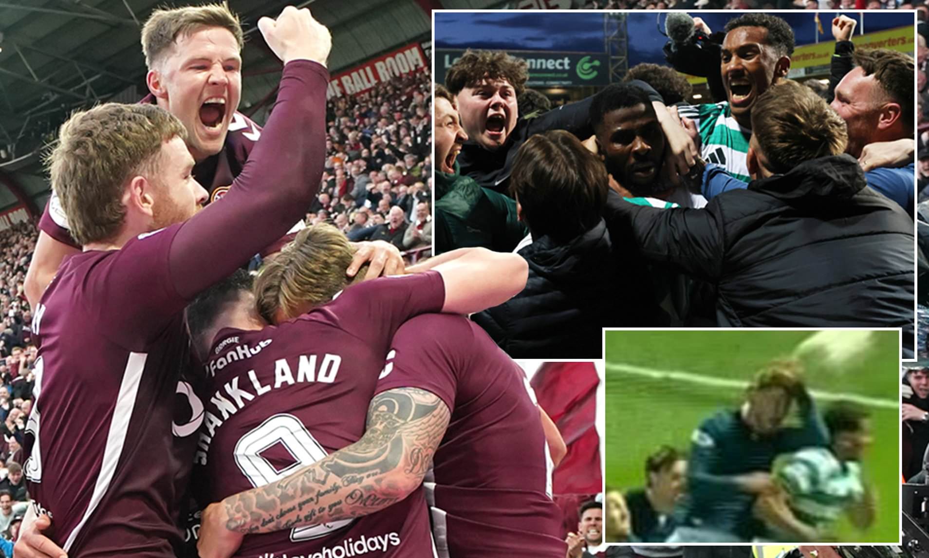 Scottish Premiership title race goes to the final day! Hearts and ...
