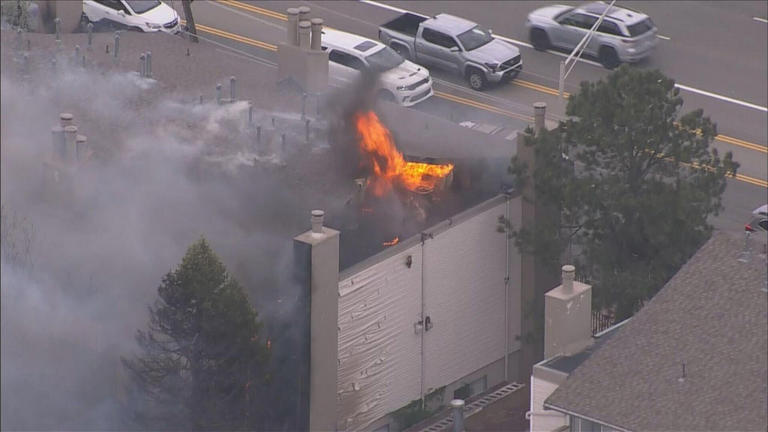 Apartment building catches fire in southeast Denver on Hampden Avenue ...