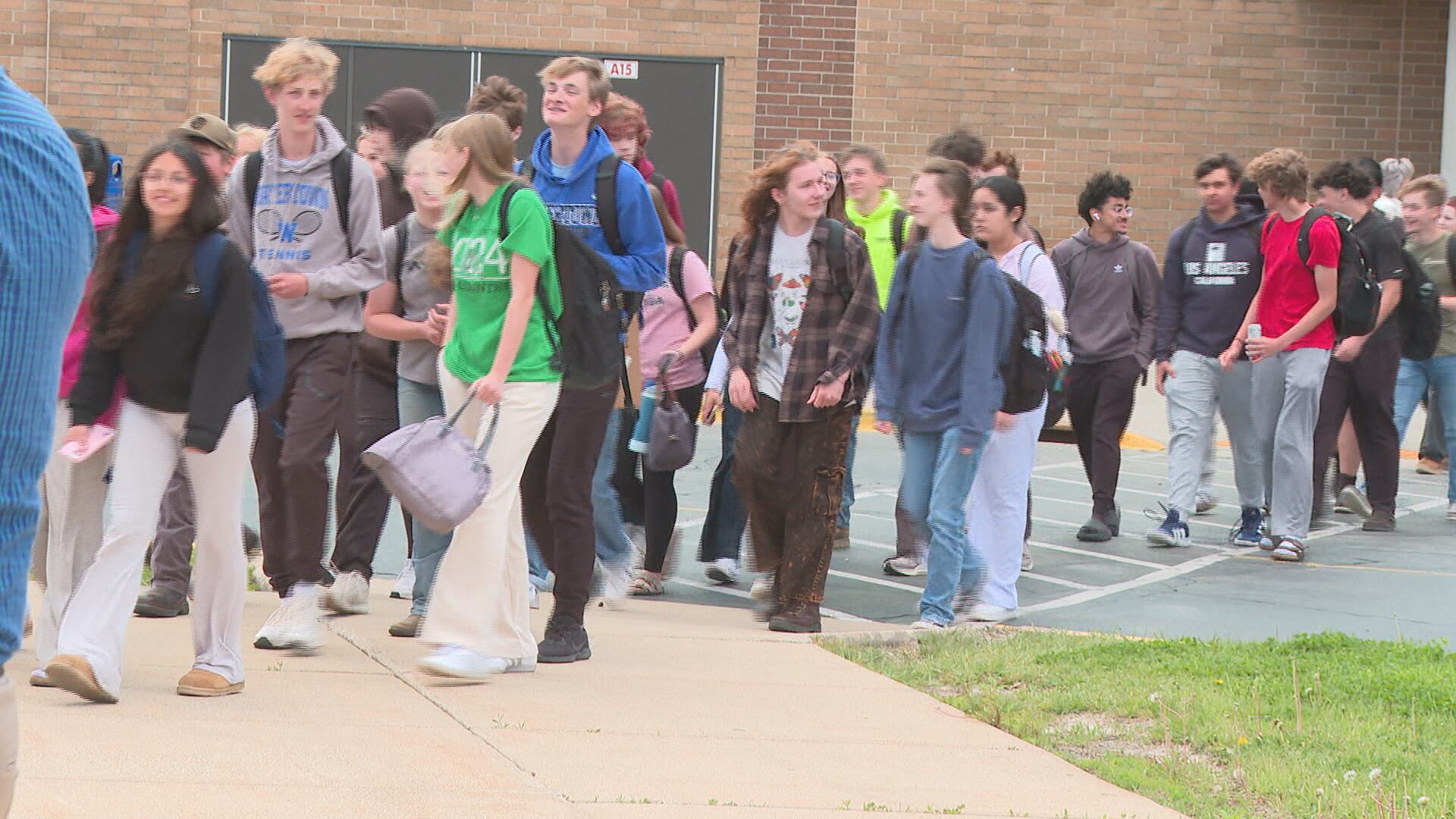 Watertown students walkout after school board removes band concert song ...