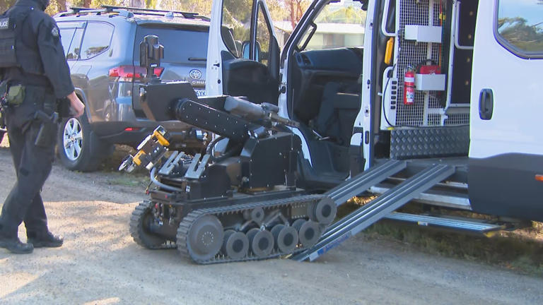 Two charged with weapons, drugs offences after police raid rural properties