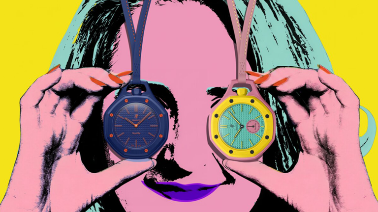 Discover The Colorful Audemars Piguet X Swatch Royal Pop Pocket Watch