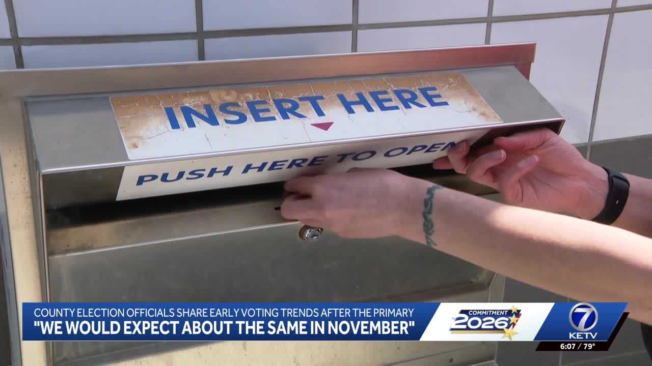 Douglas, Sarpy County officials seeing mixed voter turnout trends in ...