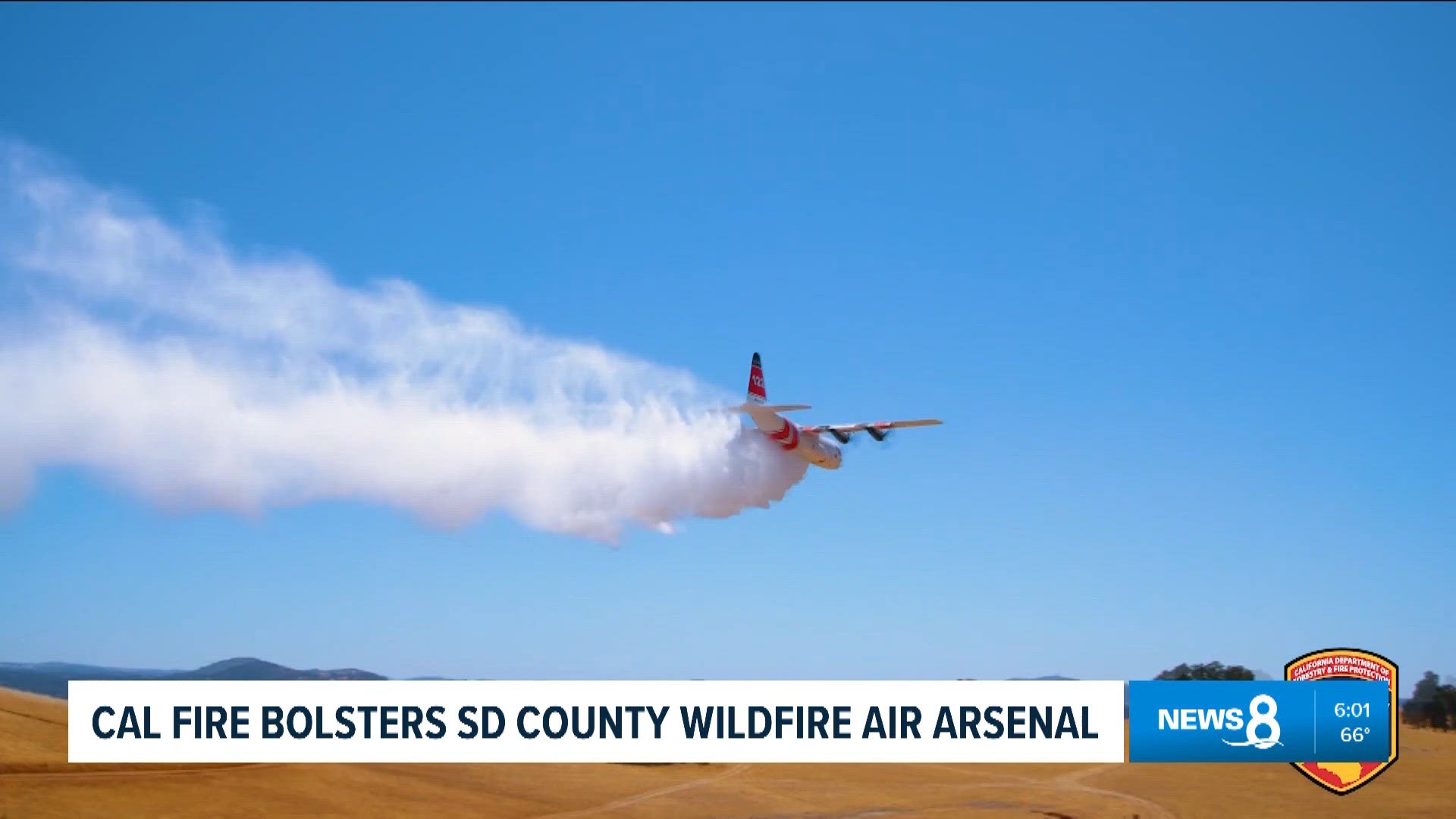 Cal Fire adds 2 new firefighting aircraft in San Diego County to battle ...
