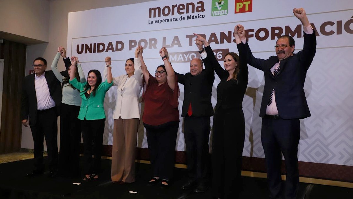 Morena, PT y PVEM refrendan su alianza electoral rumbo al 2027