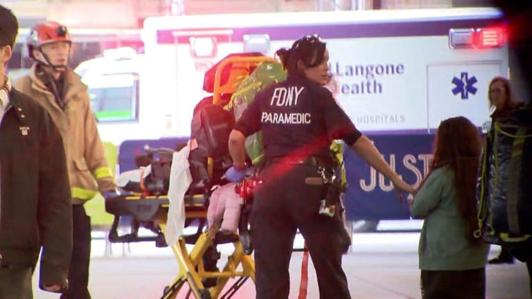 11 kids, 1 adult hurt in 'Wicked' escalator accident in NYC
