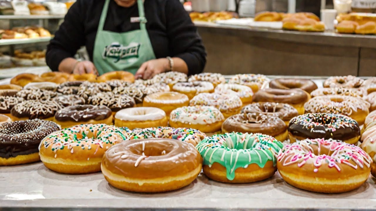 Así es la tienda Krispy Kreme de Times Square 🍩 | Tour, donas y ...