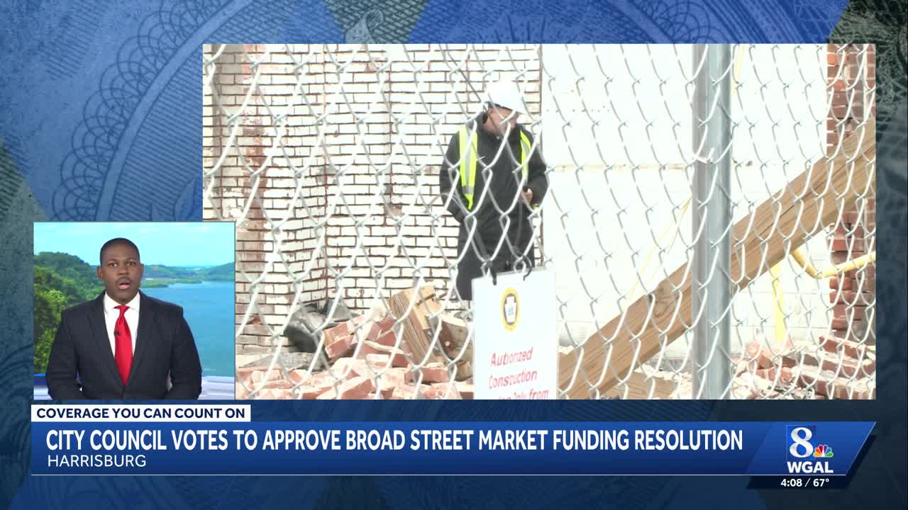 Harrisburg approves funding for Broad Street Market rebuild