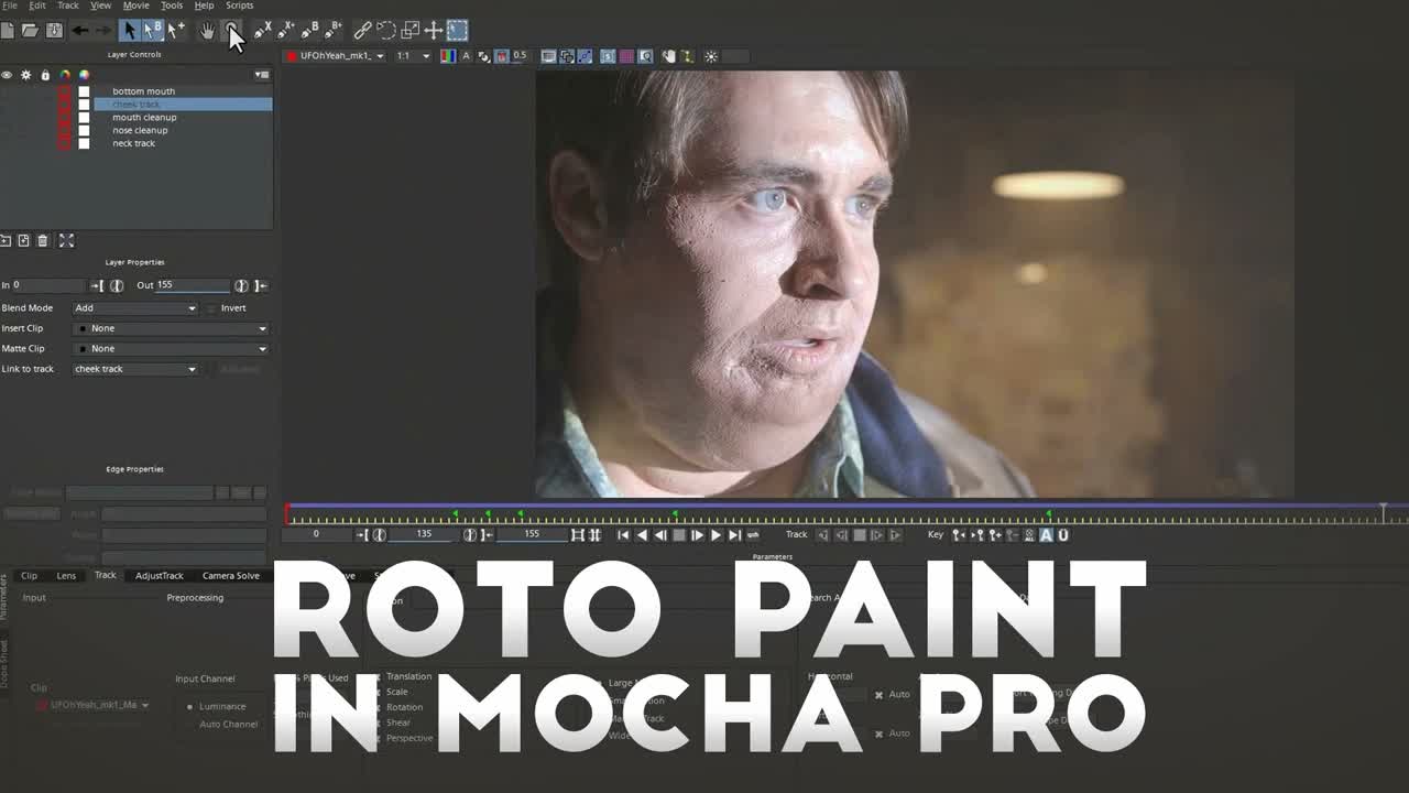 FRES | Roto paint in Mocha Pro