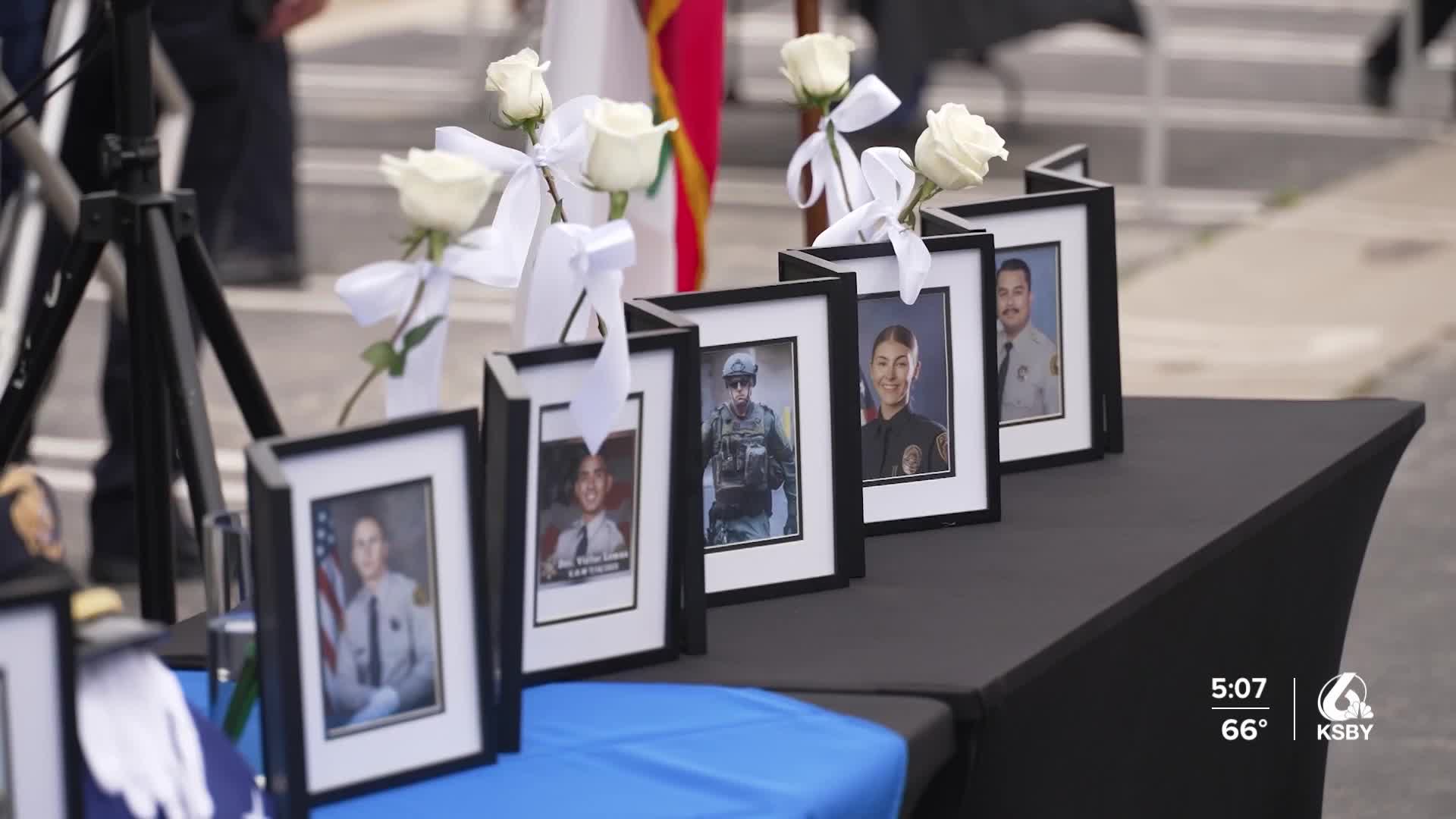 Fallen officers honored at Santa Maria Peace Officers’ Memorial Ceremony