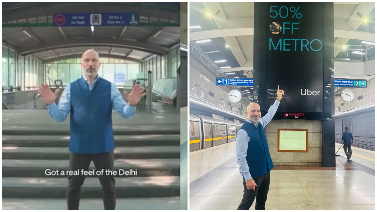 Uber CEO picks Delhi Metro over traffic, calls it 'fast, affordable ...
